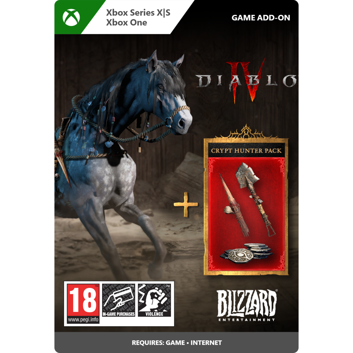 Buy Diablo® IV Crypt Hunter Pack XBOX DIGITAL - ShopTo.net