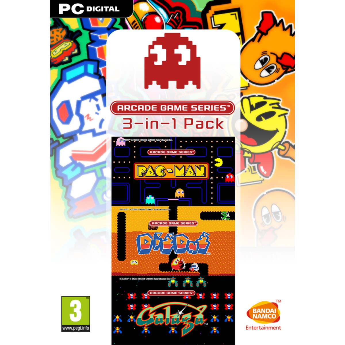 Buy ARCADE GAME SERIES 3-in-1 Pack PC Download PC DIGITAL - ShopTo.net