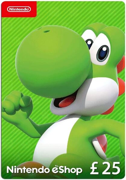 Buy Nintendo eShop Card 25 GBP UK only NINTENDO DIGITAL - ShopTo.net
