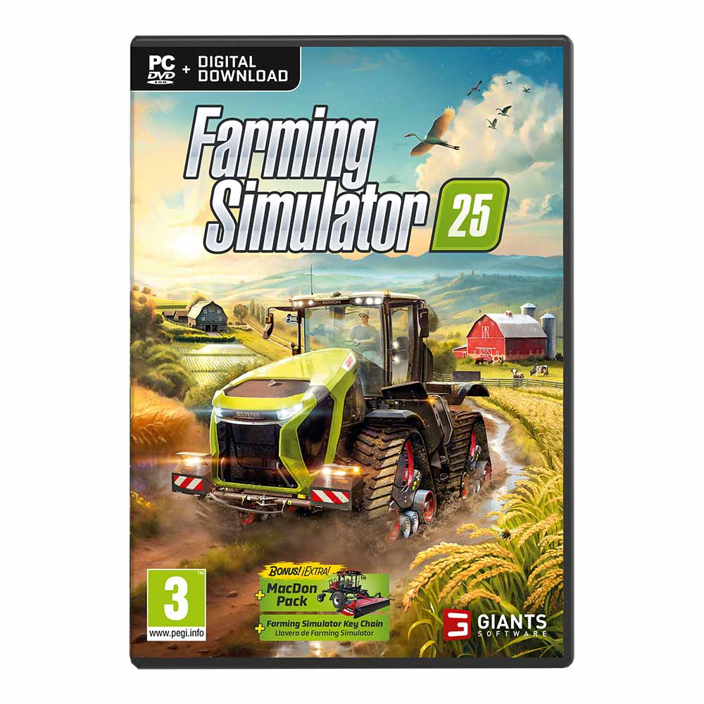 Buy Farming Simulator 25 (includes Farming Simulator Key Chain) - PC PC ...